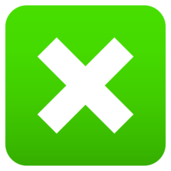 Emoji Tombol tanda silang (cross mark button) beserta penggunaanya ...