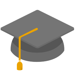 🎓 Emoji Tutup kepala wisuda (graduation cap) beserta penggunaanya ...