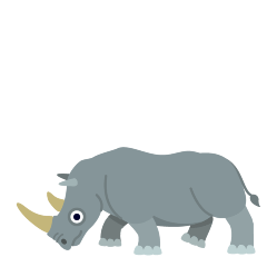 🦏 Emoji Badak (rhinoceros) beserta penggunaanya - Dunia Emoji ...